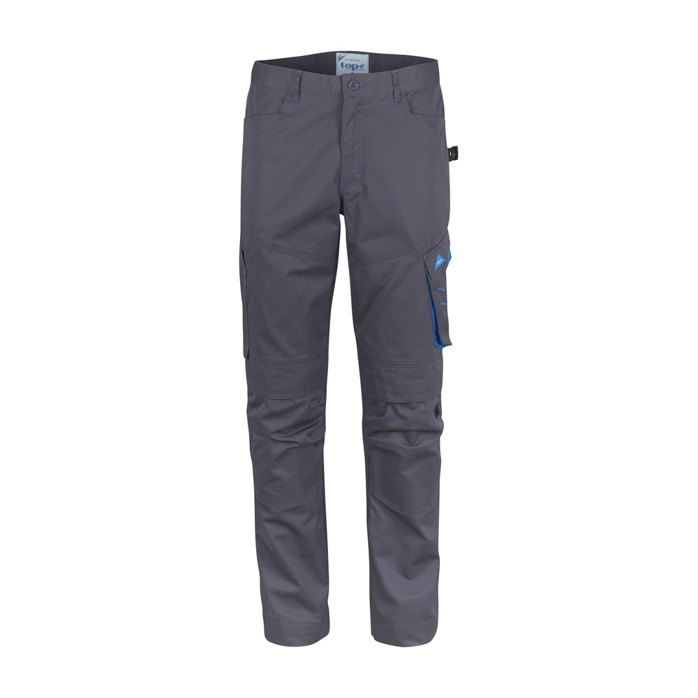 TOP NOVA work pants, 65% polyester, 35% cotton, multifunctional pockets ...