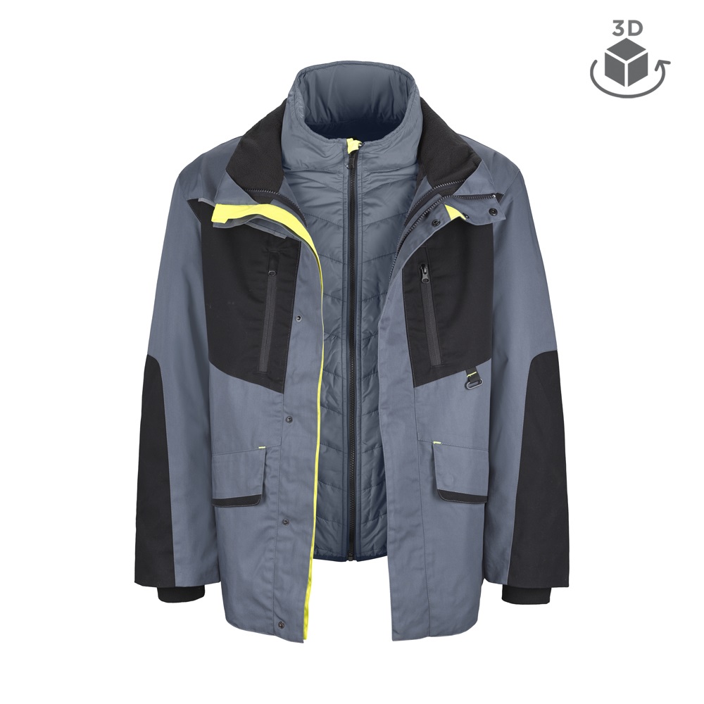 TOP PHOENIX CO2D PRK winterized DOUBLE work coat, durable, reflective ...