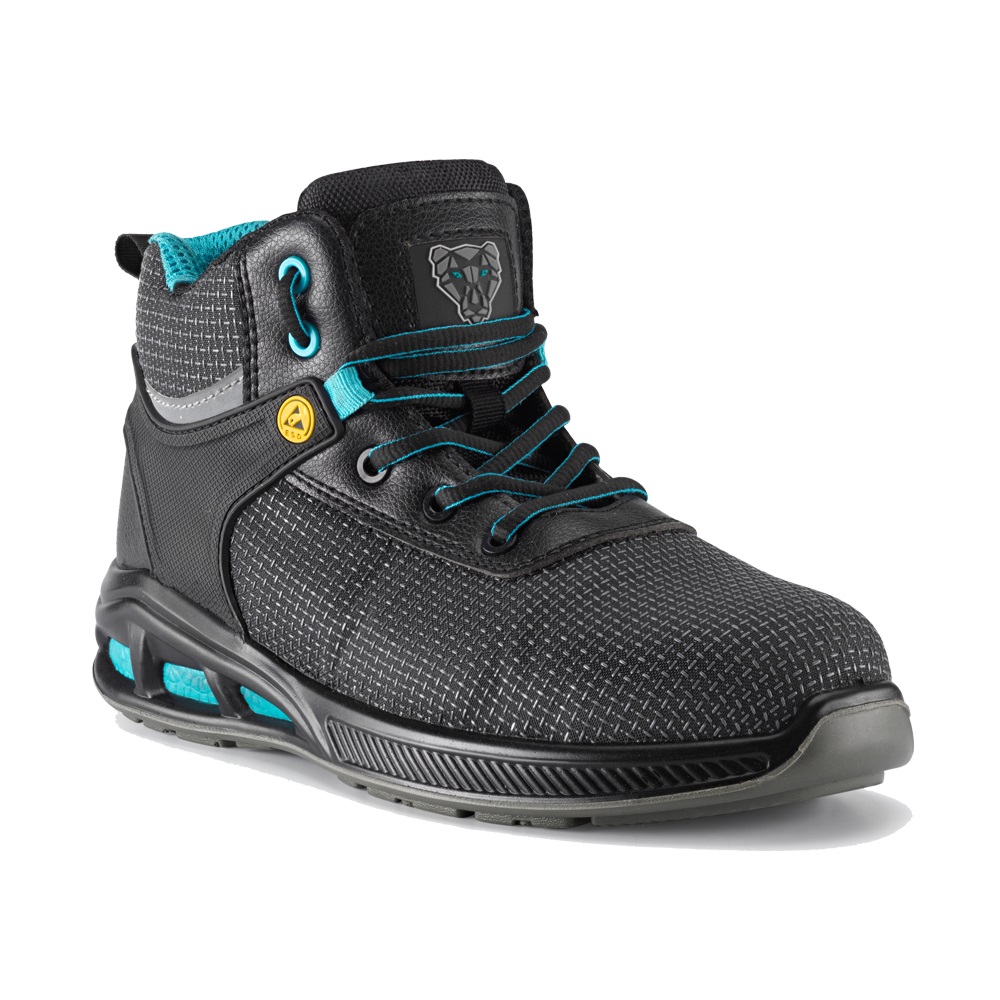 TOP ELITE MERLIN MID S3 WR ESD SRC protective boot, composite toe brace ...